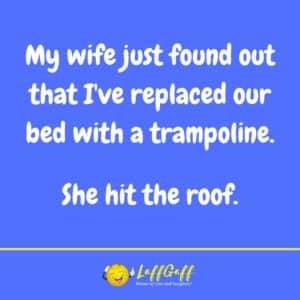 Funny Trampoline Joke! | LaffGaff, Home Of Laughter