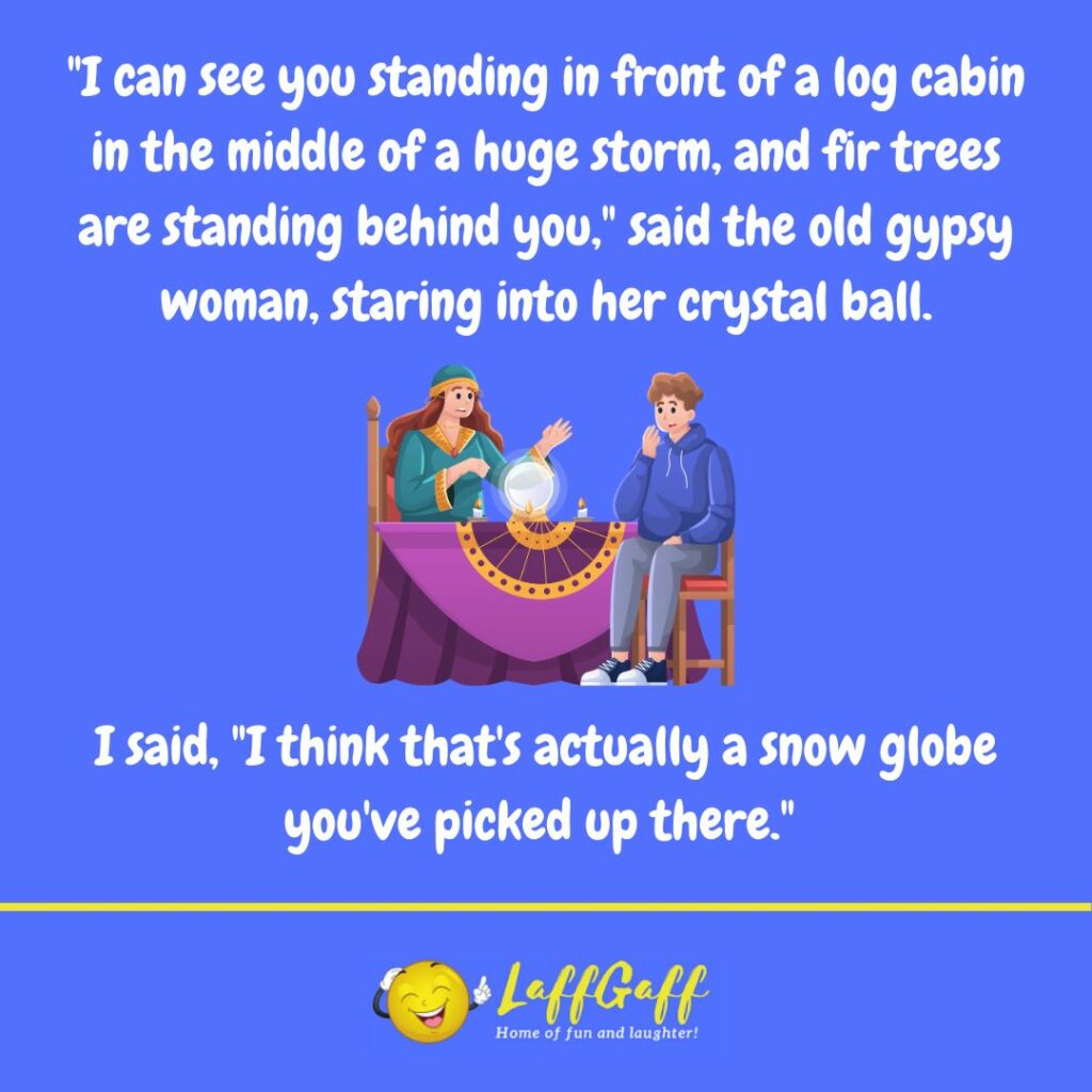 Funny Crystal Ball Joke | LaffGaff, Home Of Laughter