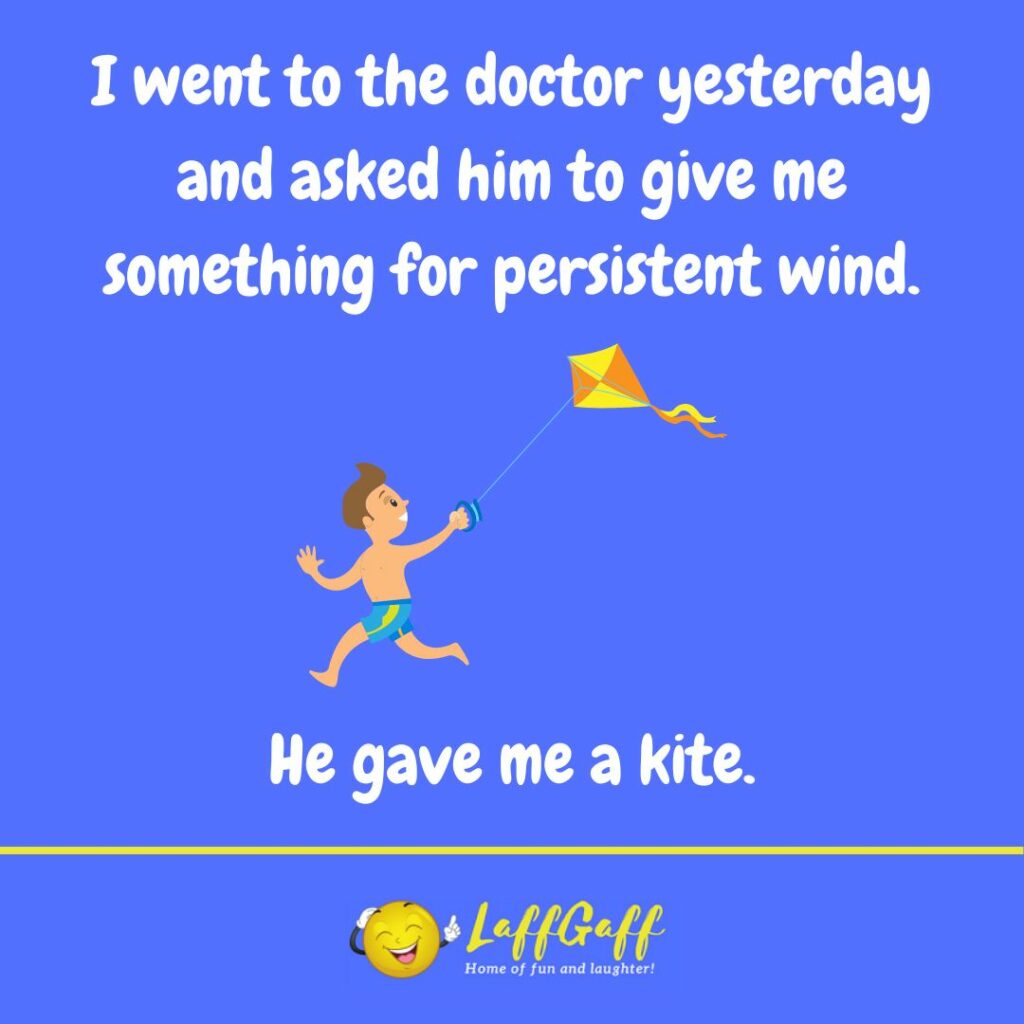 Funny Persistent Wind Joke! | LaffGaff, Home Of Laughter