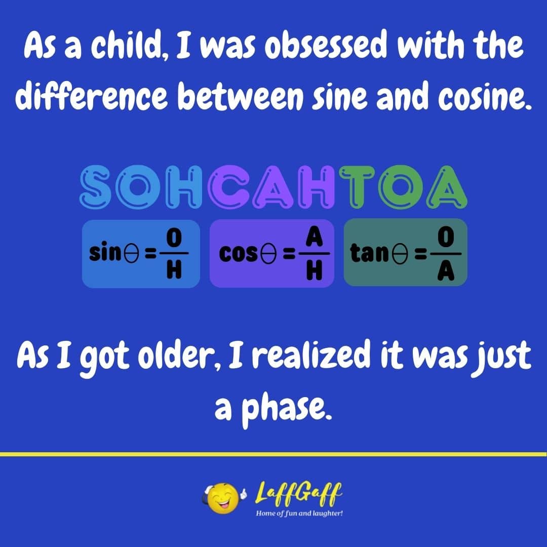 Funny Sine And Cosine Joke! | LaffGaff