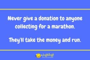 Funny Charity Donation Joke! | LaffGaff, Home Of Laughter