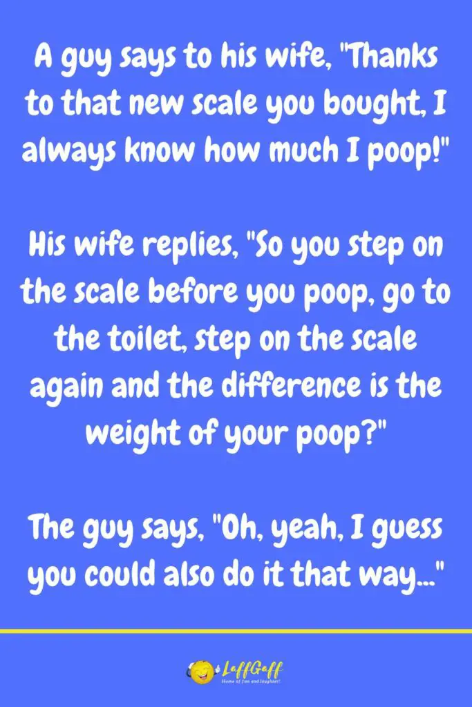 Funny New Scale Joke! | LaffGaff, Home Of Laughter