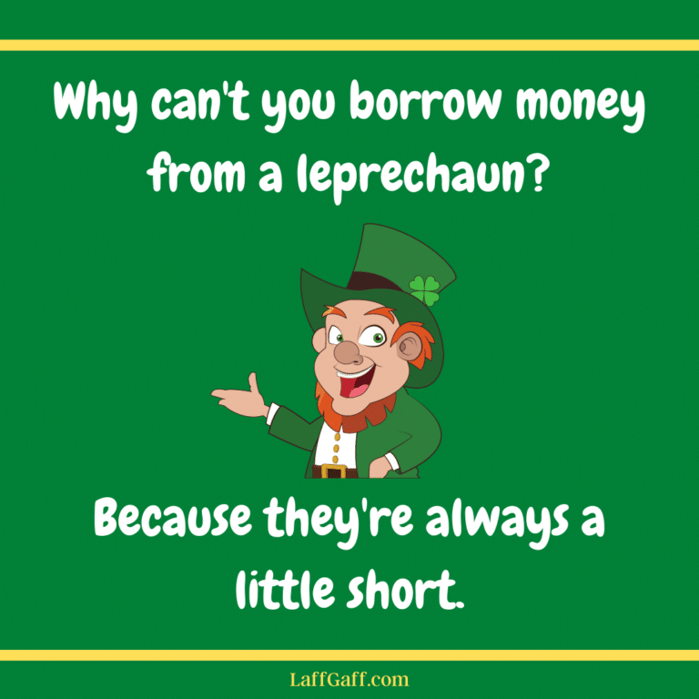 50+ Funny St. Patrick's Day Jokes | LaffGaff, Home Of Laughter