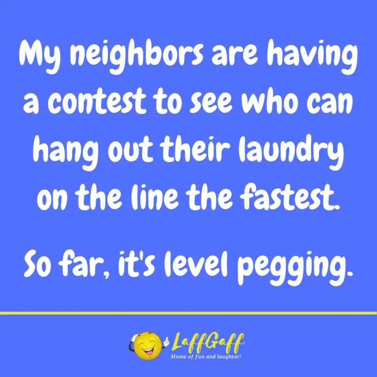Funny Competitive Neighbors Joke! | LaffGaff