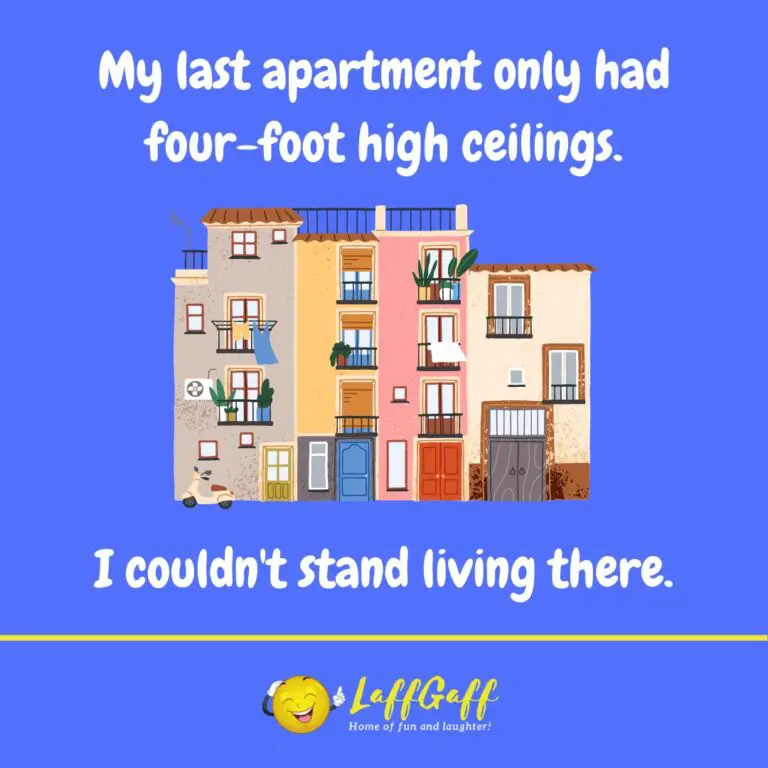 Funny Low Ceilings Joke! | LaffGaff, Home Of Laughter