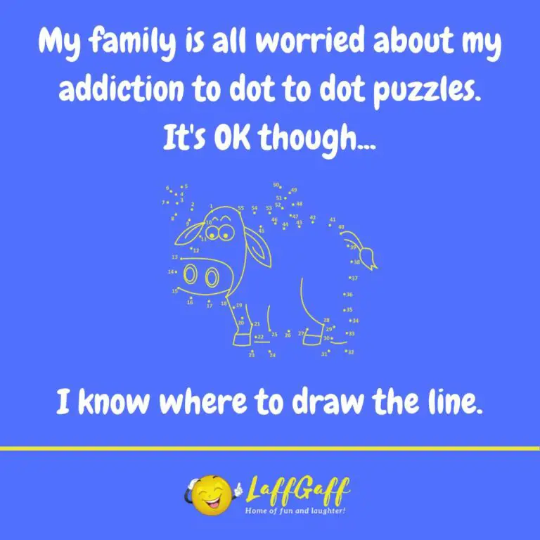 Funny Dot To Dot Puzzles Joke! | LaffGaff