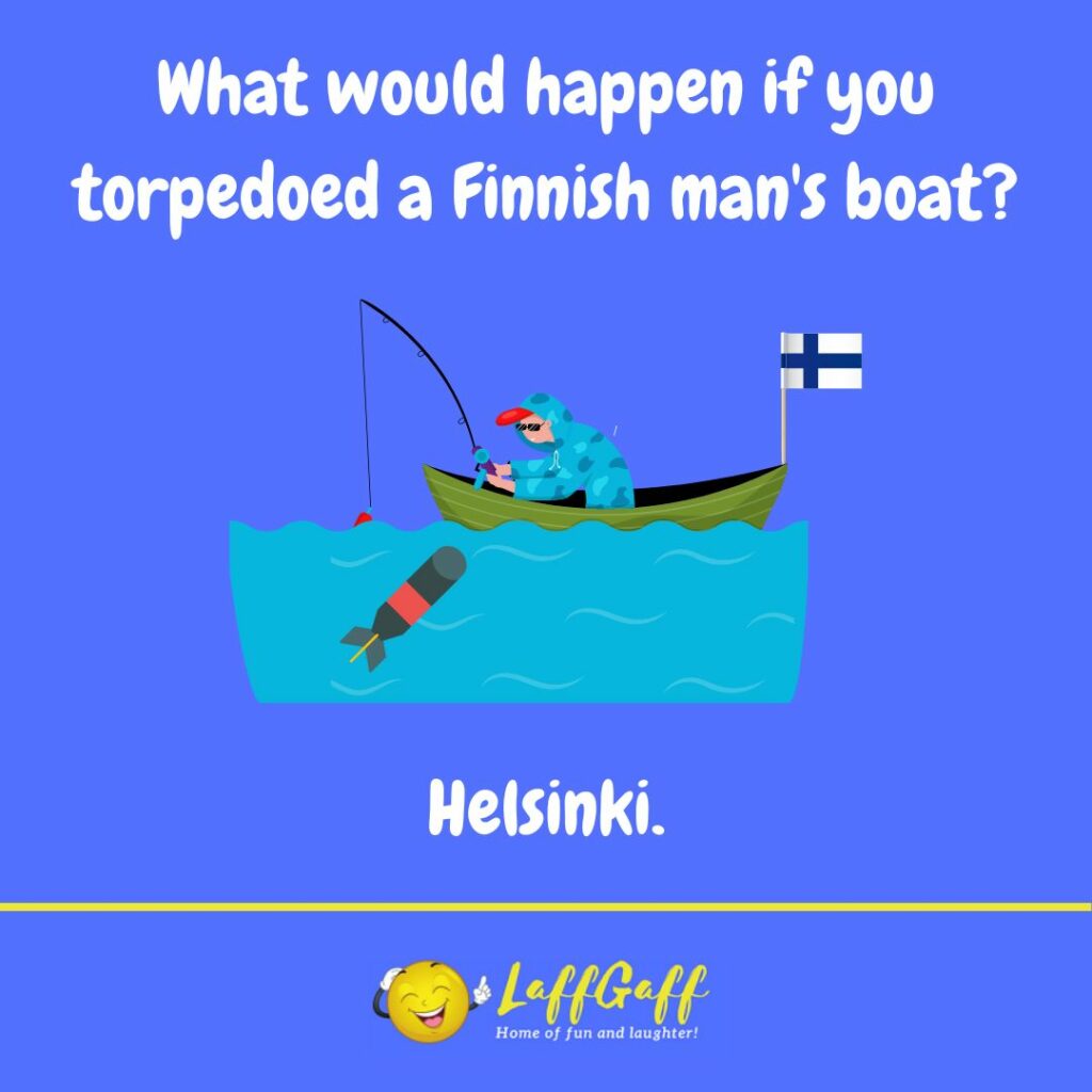 Funny Finnish Boat Joke! | LaffGaff, Home Of Laughter