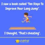 Funny Long Jump Joke! | LaffGaff, Home Of Laughter