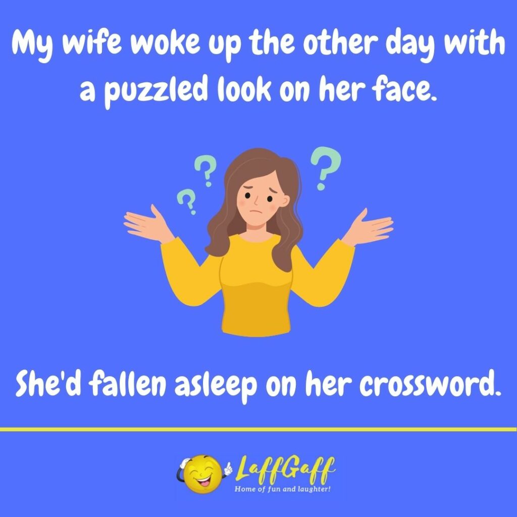 Funny Puzzled Look Joke! | LaffGaff, Home Of Laughter
