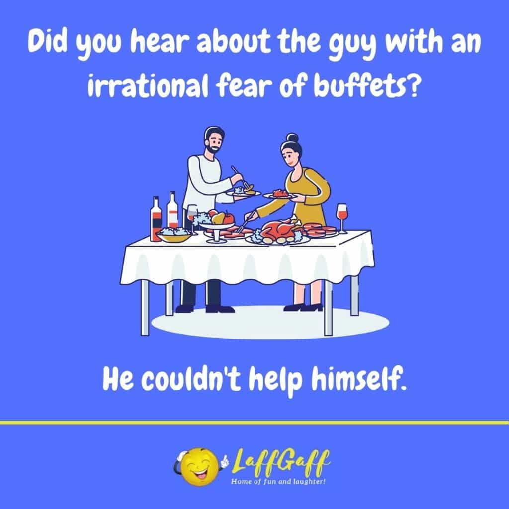 Funny Buffet Fear Joke! | LaffGaff, Home Of Laughter