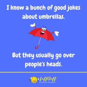 Funny Umbrellas Joke! | LaffGaff, Home Of Laughter