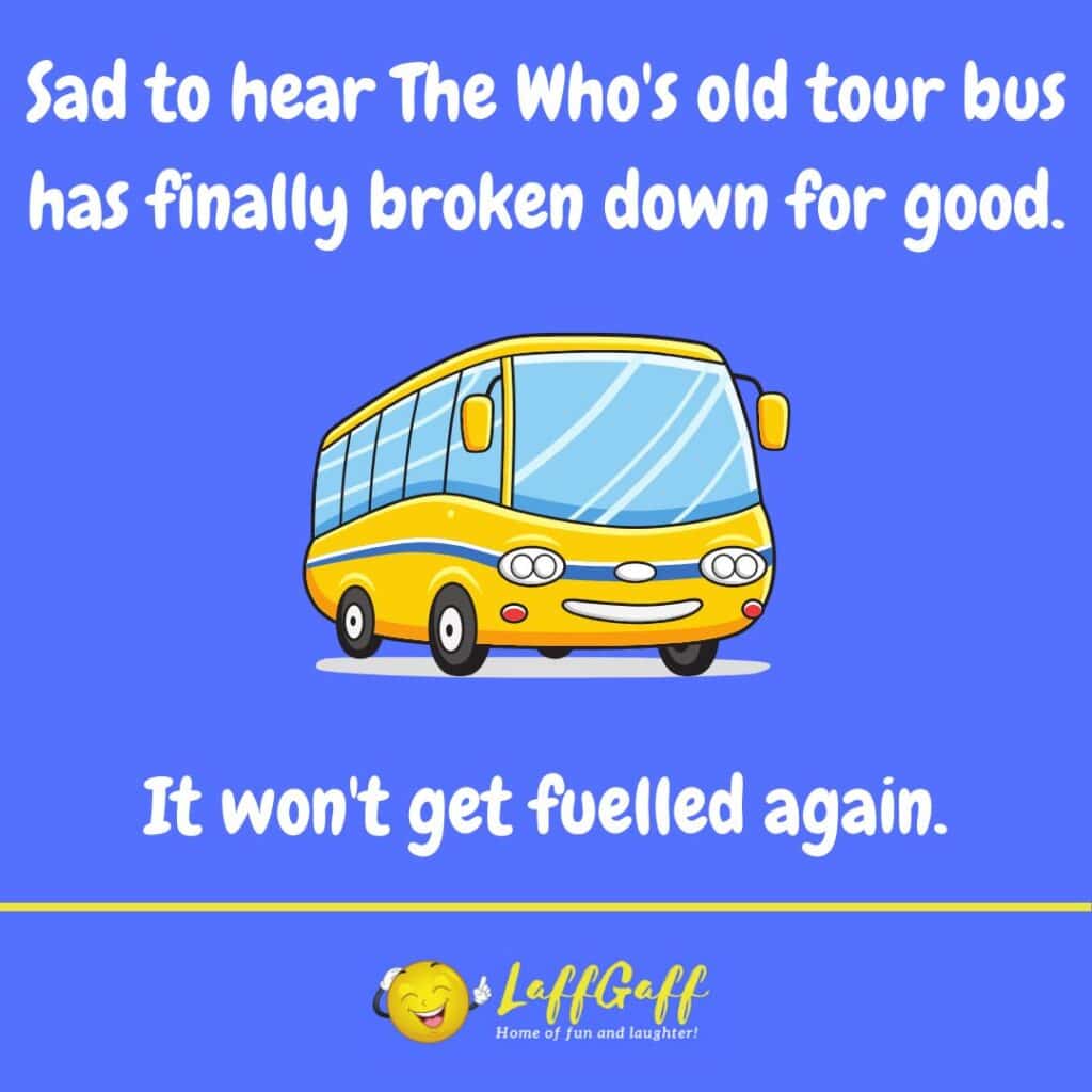 Funny Tour Bus Joke! | LaffGaff, Home Of Laughter