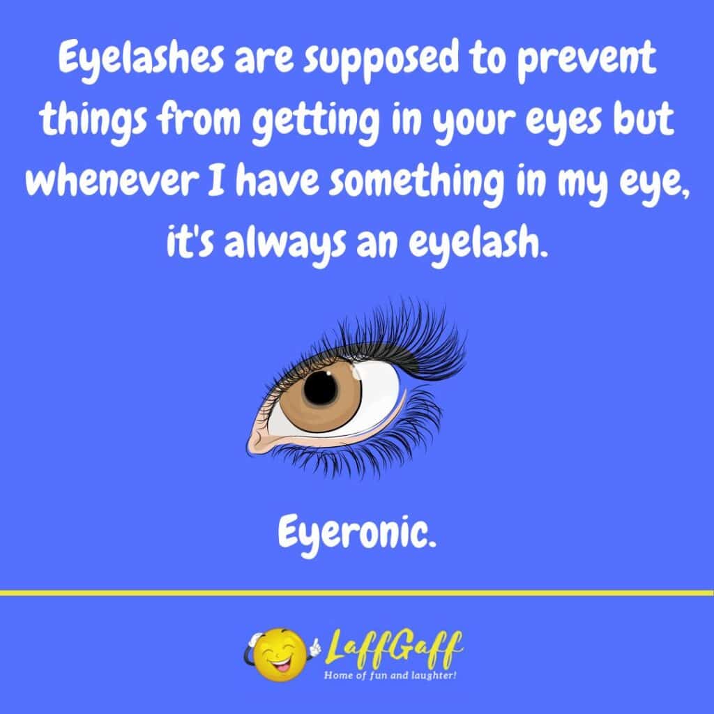 Funny Eyelashes Joke! | LaffGaff, Home Of Laughter