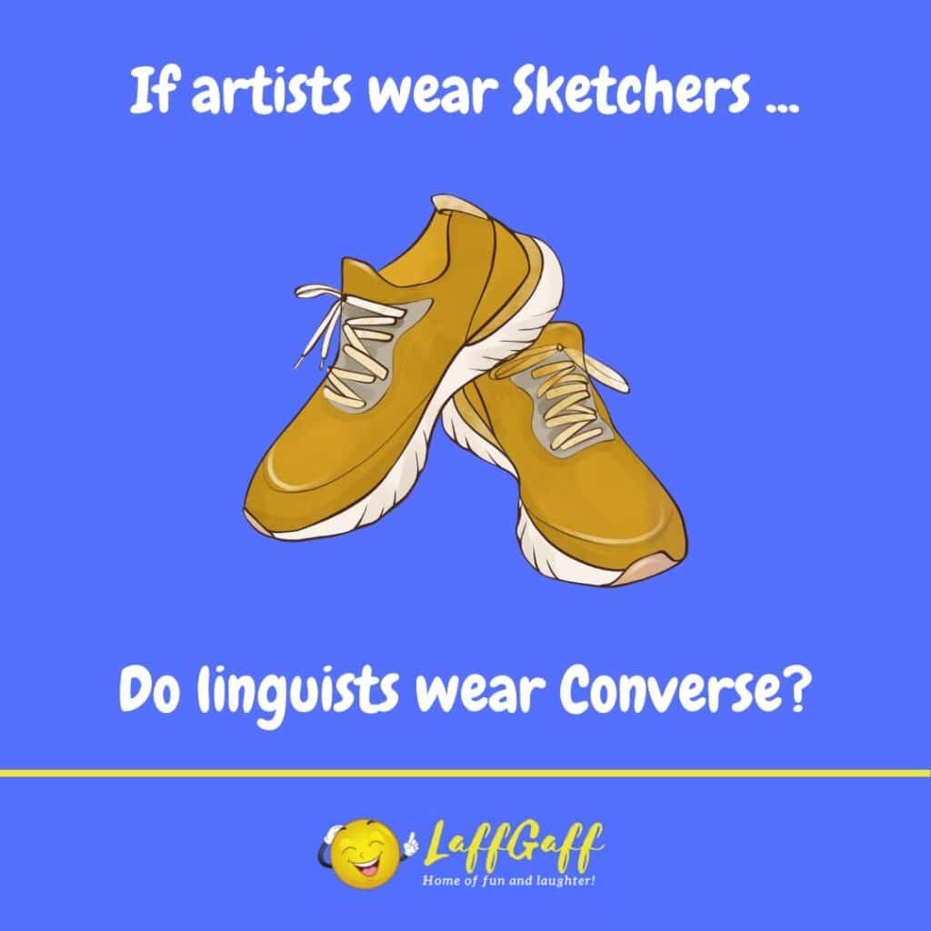 Funny Footwear Joke! | LaffGaff