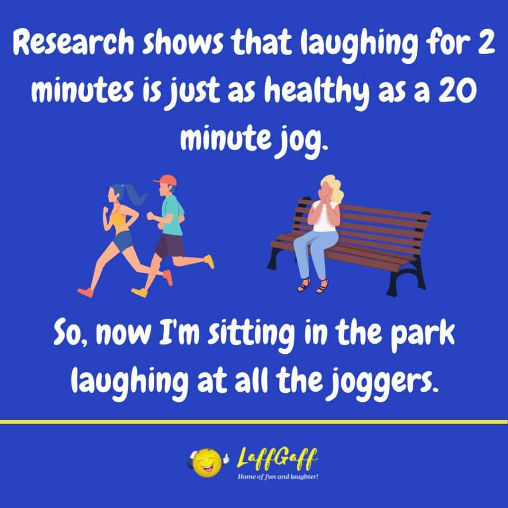 Funny Healthy Laughing Joke! | LaffGaff
