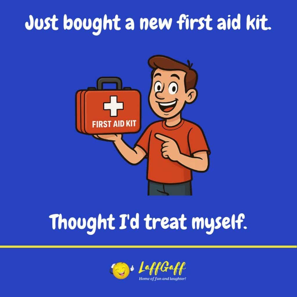 Funny First Aid Kit Joke! | LaffGaff