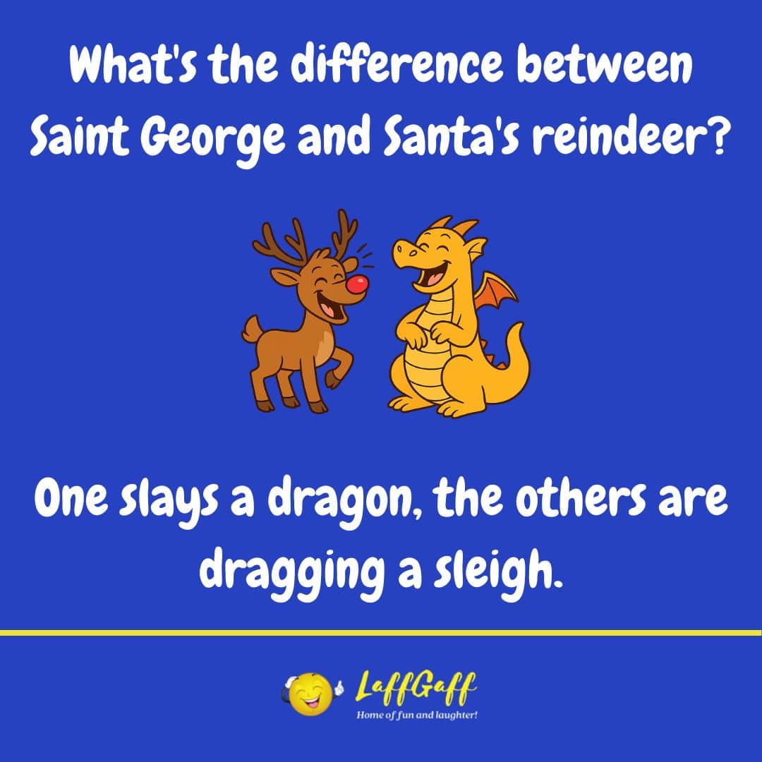 Funny Santa's Reindeer Joke! | LaffGaff