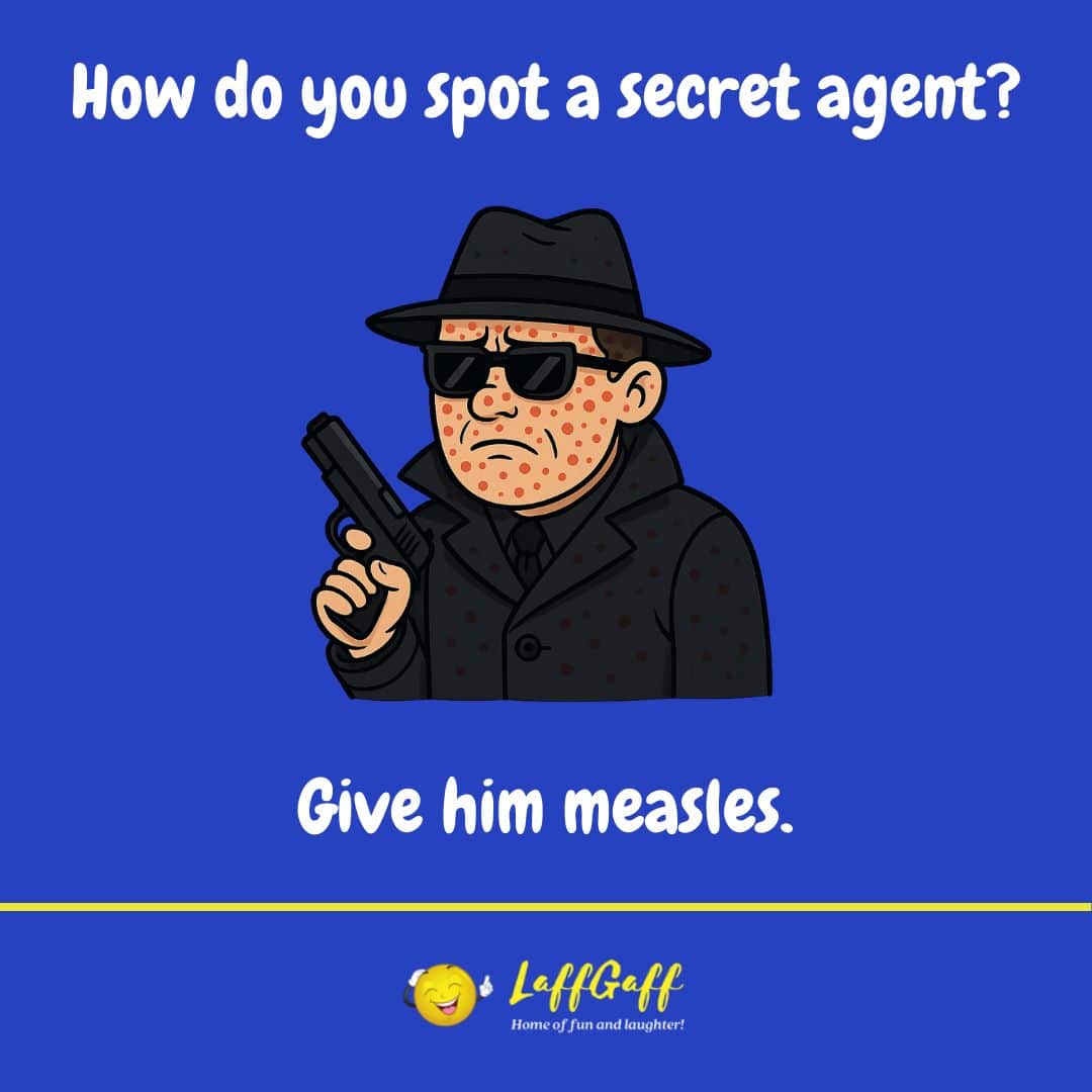 Funny Secret Agent Joke! | LaffGaff
