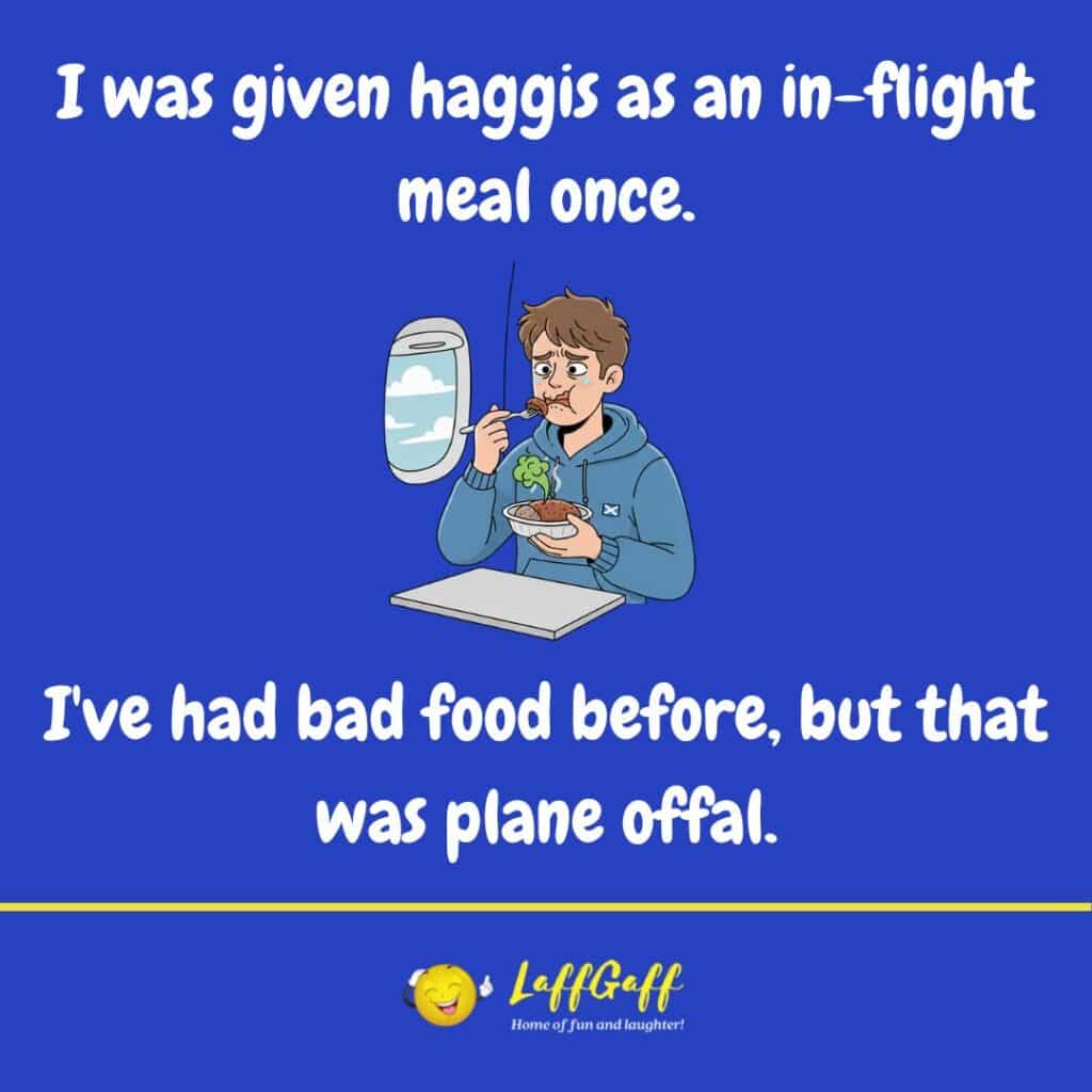 Funny In-Flight Meal Joke! | LaffGaff