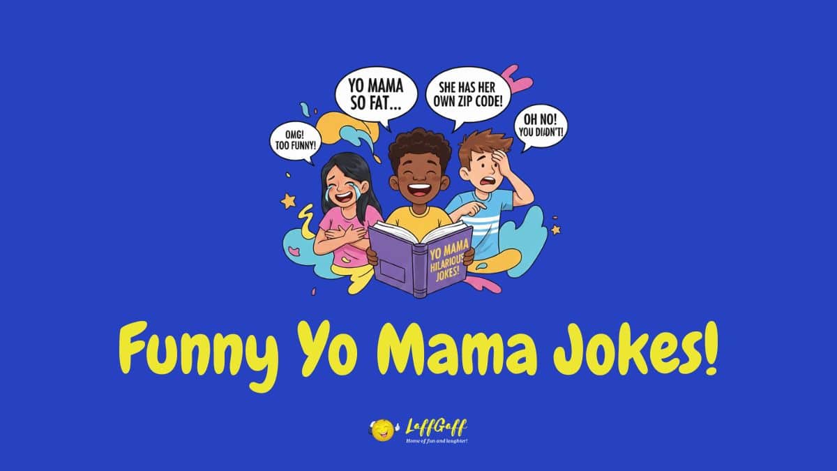 100s Of Funny Family Jokes And Puns! | LaffGaff